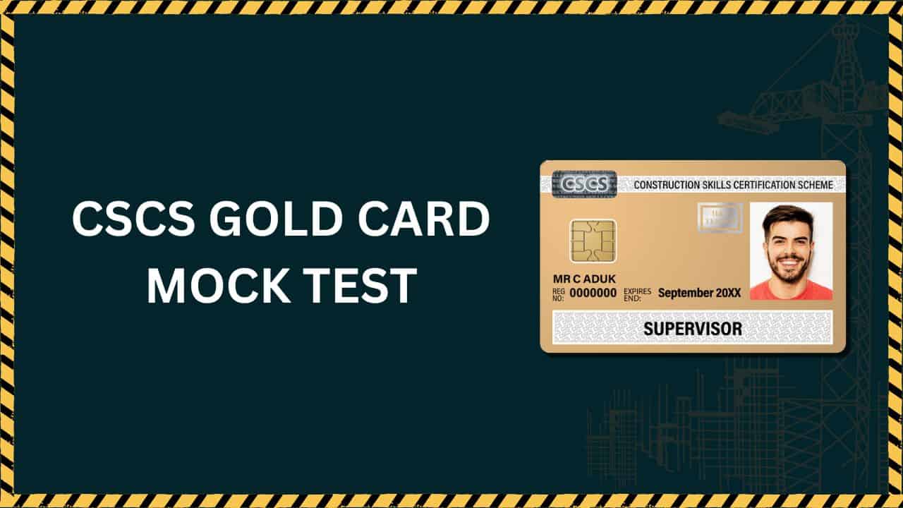 CSCS Gold Card Mock Test - Full 50 Questions (updated 2025)